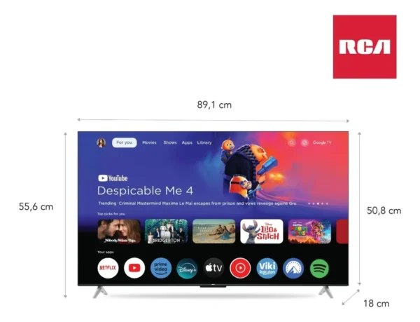 Led Smart Tv 40 Rca C40gl100 Google - Venta de pisos de Porcelanato ...